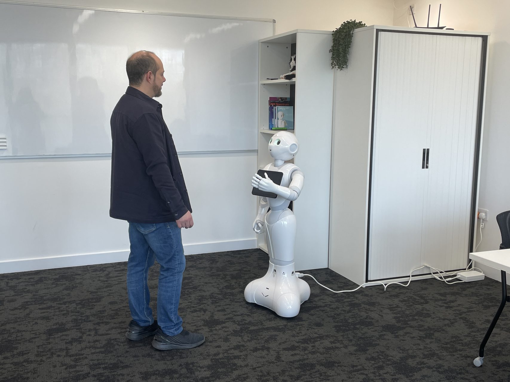 AI expert discusses concept of robot companions with ITV News - News ...