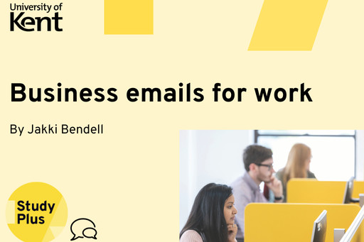 Study Plus - Business Emails for Work by Jakki Bendell - What's on ...